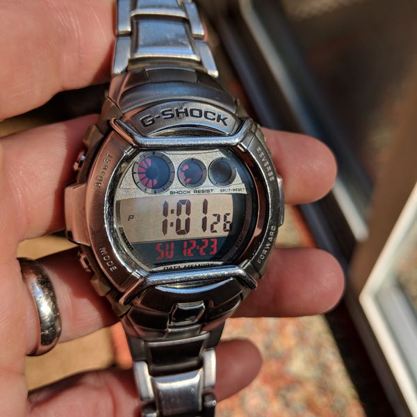 [WTS] Rare Casio G-Shock G3110 Model 2453 Stainless Steel | WatchCharts ...
