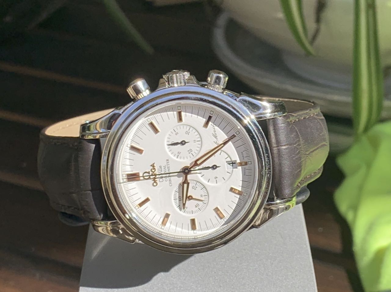 FSOT Scarce Omega St. Moritz Seamaster Deville Chronograph $3295 Paypal ...
