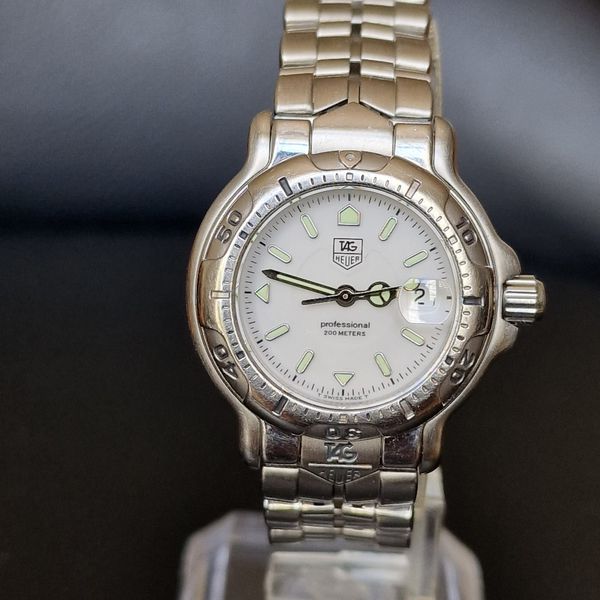 TAG Heuer 6000 White Women's Quartz Watch Ref WH1311-K1. 28mm working ...