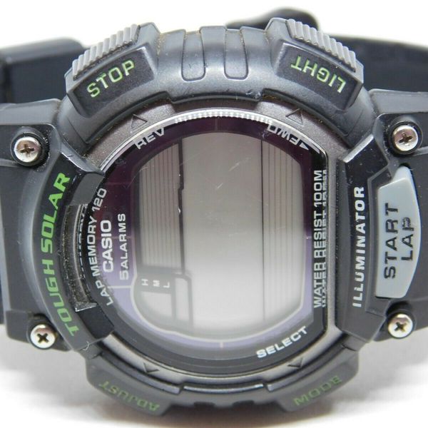 Casio STL-S100H 3425 120 Lap 100M Water Resistant Quartz Digital Men's ...