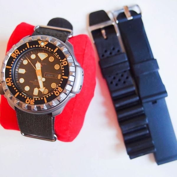 FS: Citizen Saturation 800 M Titanium Professional Diver's - Jap - Like ...