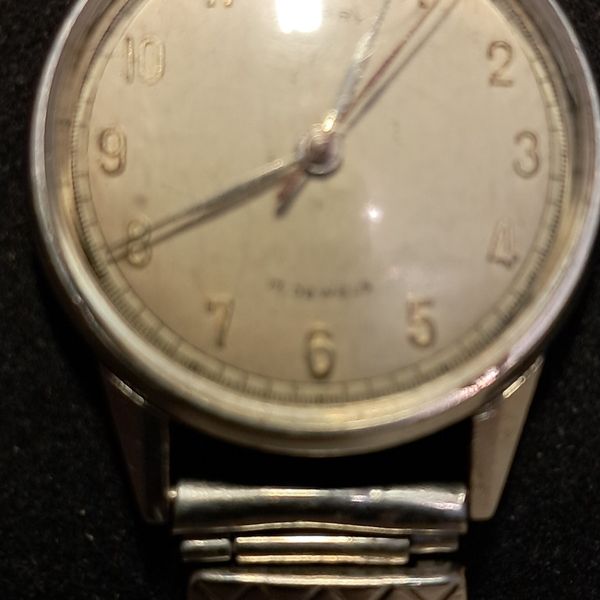 Vintage Rotary 17 Jewels Swiss Made Mechanical Men's Watch. Working ...