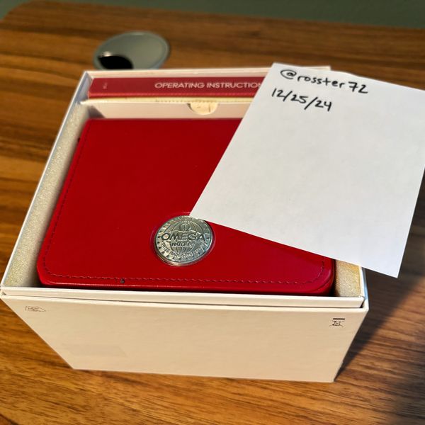 [WTS] Omega Boxes & Card Sleeve ca. 2008 | WatchCharts Marketplace
