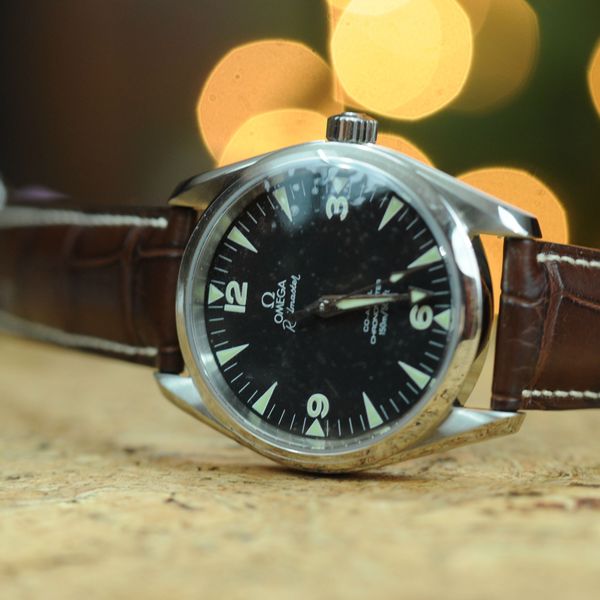 FS: NOS Unworn Omega Railmaster 39mm Co-Axial Discontinued Ref. 2803.52 ...