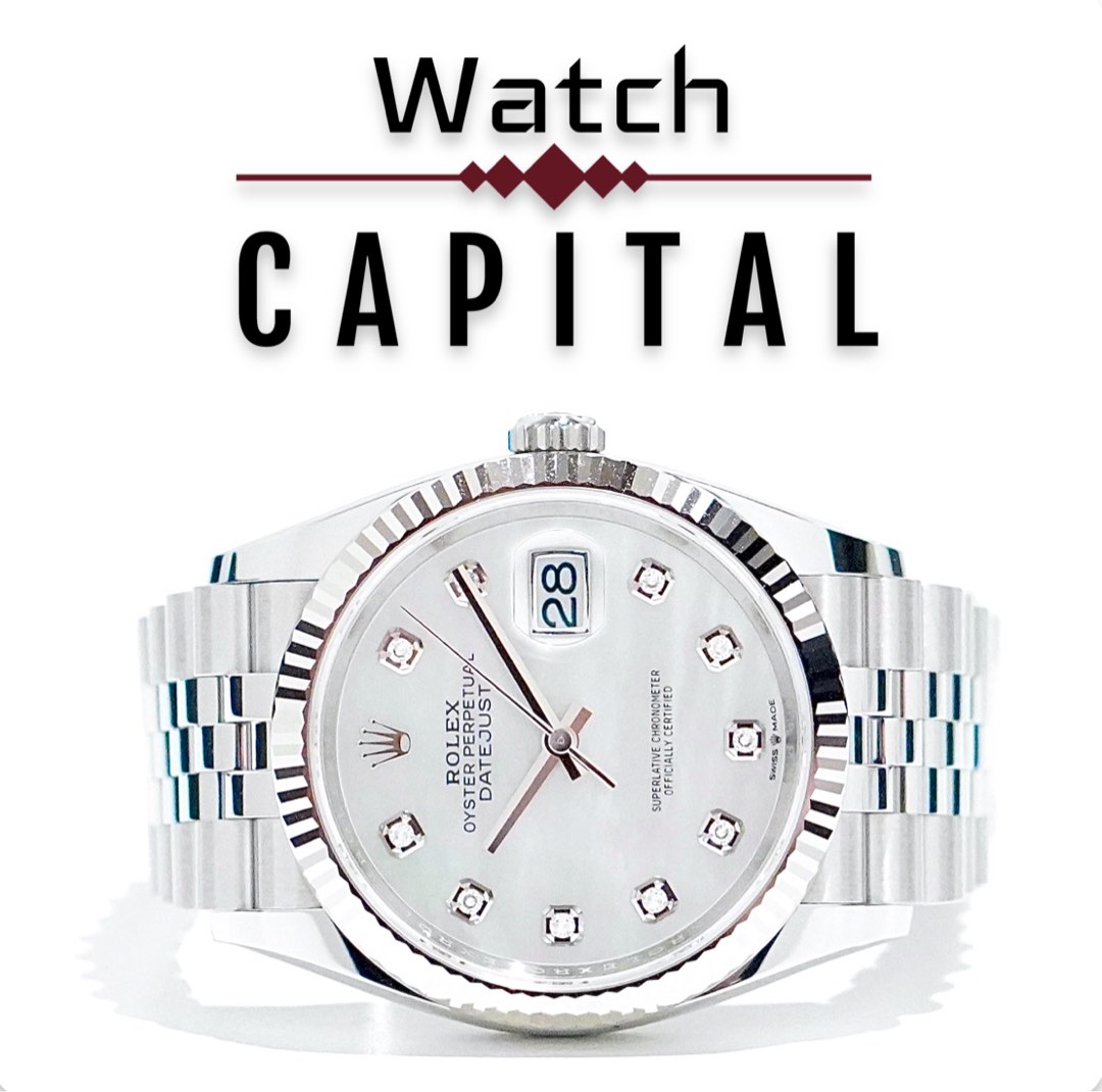 Brand New Rolex Datejust 36 126234 “MOP Set With Diamonds” March 2024 ...