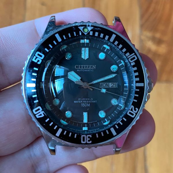 Citizen 51-2273 Vintage Diver with Paddle Hand | WatchCharts Marketplace