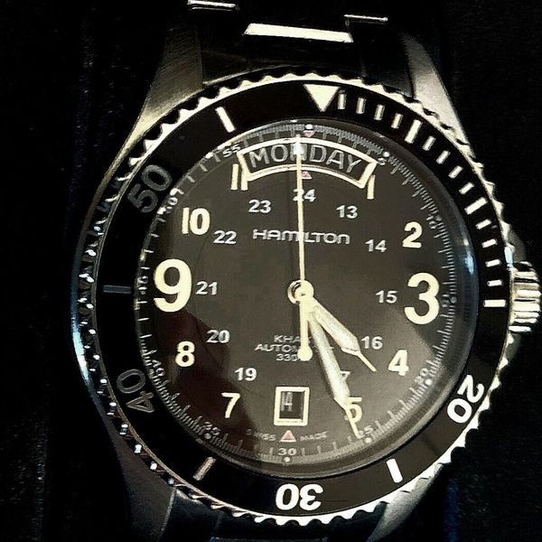 Hamilton Khaki Navy Scuba Automatico H645150 | WatchCharts Marketplace