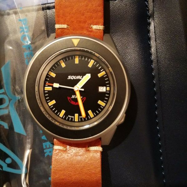 Squale 1521 50 ATMOS Originale Opaco Limited Edition Bund Diver Watch ...
