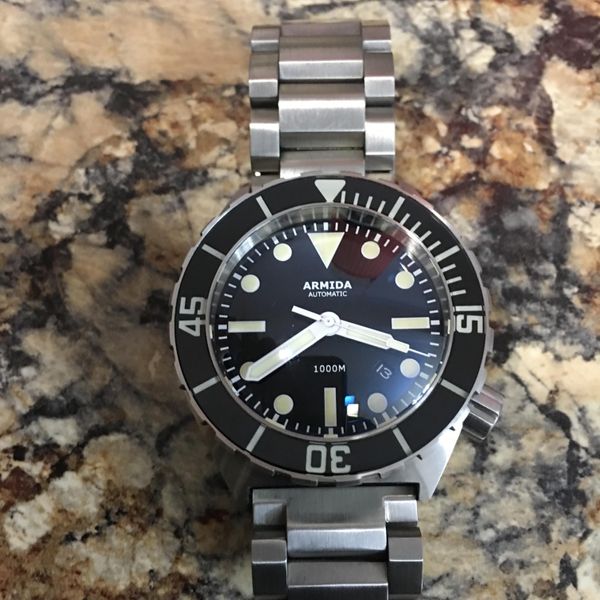 Armida A1 45mm Superdome on Bracelet! Very hard to find! - SOLD ...