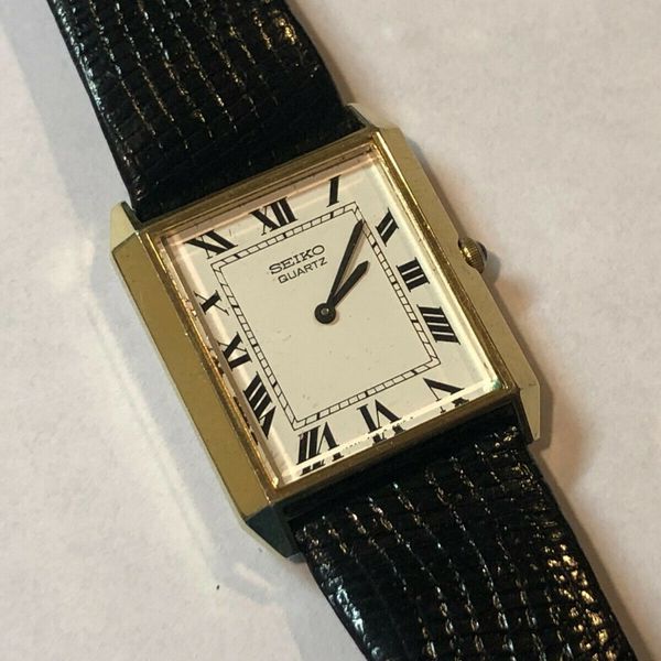 Seiko Men's Watch - Tank Style 4110-5007 - Quartz - 1980s - Runs Well ...