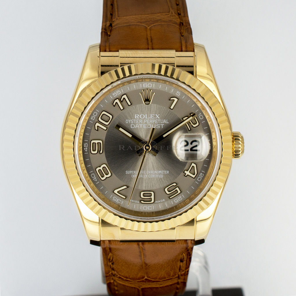 FS- Rolex 116138 Datejust Grey Arabic D | WatchCharts