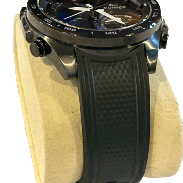 CASIO Watch EDIFICE Bluetooth equipped tough solar ECB-900 Black ...