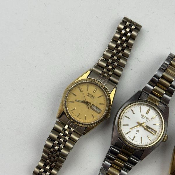 UNIQUE Variety WOMENS SEIKO + PULSAR Watch LOT/Bundle (READ DESCRIPTION ...