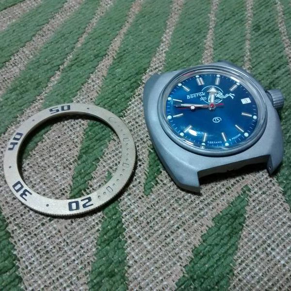 FS Vostok blue scuba, modded ministry case | WatchCharts Marketplace