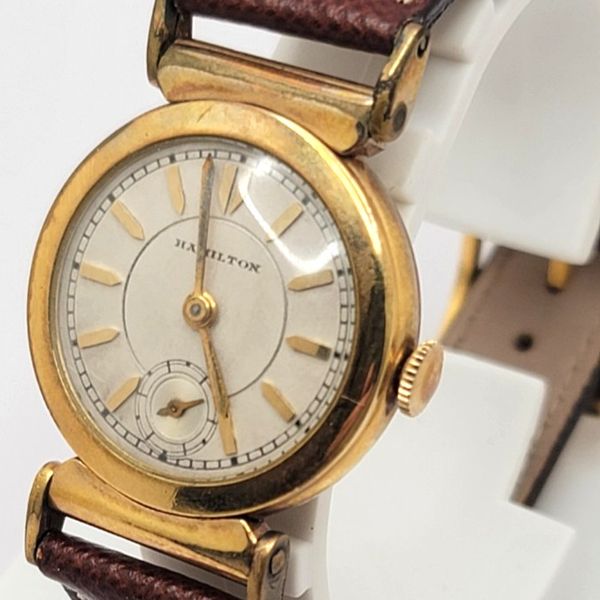 VINTAGE MENS HAMILTON PRESCOTT WRIST WATCH, CAL. 987E, WORKS ...