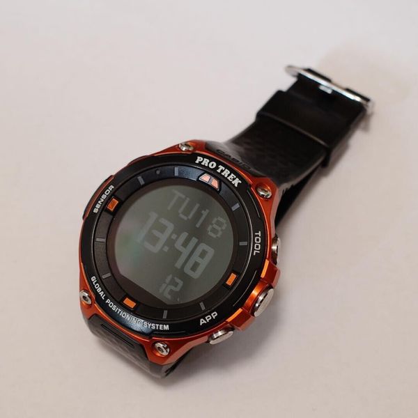 CASIO PROTREK Smart WSD-F20 Mens Watch Digital Orange Japan ...