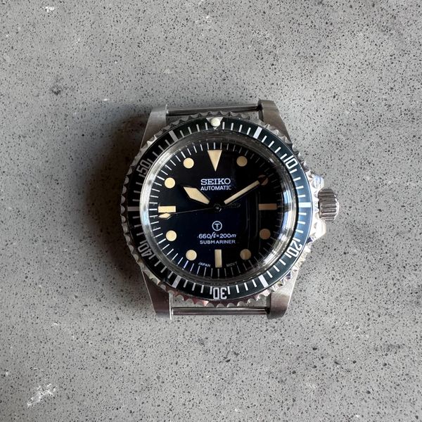 [WTS] Seiko NH34 Milsub *faded bezel* | WatchCharts Marketplace