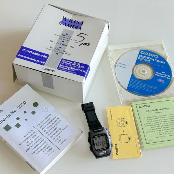Casio WQV-1 Wristwatch Camera | WatchCharts Marketplace