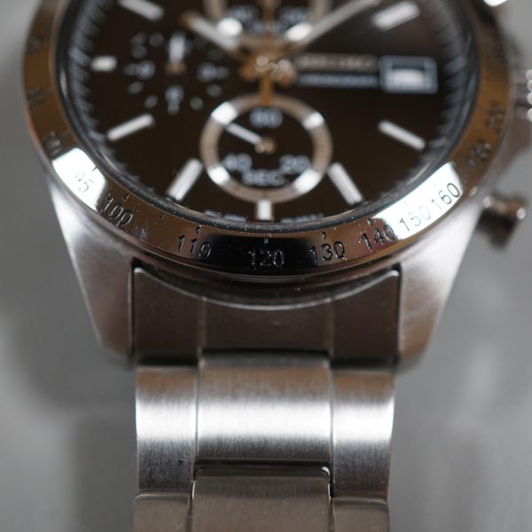 [WTS] Seiko Spirit SBTR005 8T67 Black Dial Chronograph Quartz Watch ...