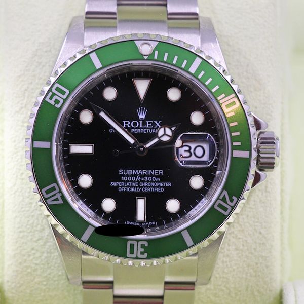 FS: 50th Anniversary Rolex Submariner 16610LV -- Mint -- Razor Sharp ...
