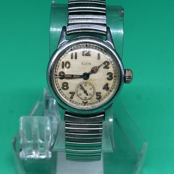 WW2 Elgin Ordinance US Military Watch 1945 OF-302819 RARE Working ...