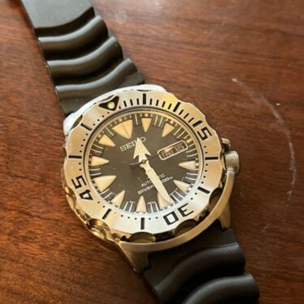 SEIKO Monster SRP307 4R36-01J0 Men's Automatic Watch Set With Box And ...