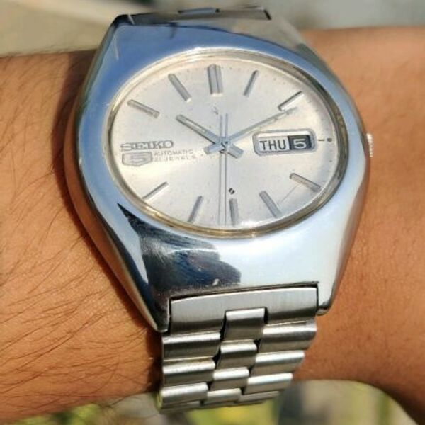 Rare Vintage Seiko 5 Automatic Movement 6119-5420 Japan Made Men's ...