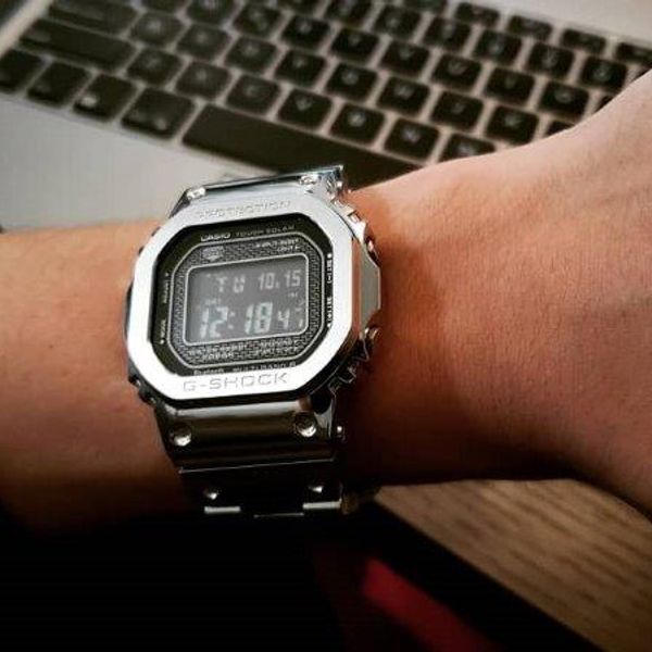 FS: RARE Steel Casio G-Shock Square - Box & Papers + Bracelet ...