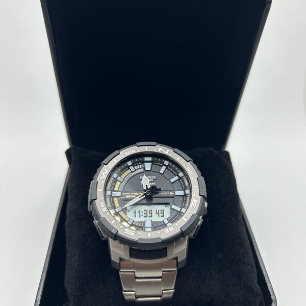 Casio Protrek PRT-B70 Bluetooth Pedometer Barometer ABC Angler Fishing ...