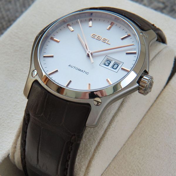 SOLD! EBEL Classic Hexagon AUTOMATIC BEAUTIFUL GADA DRESS WATCH ...