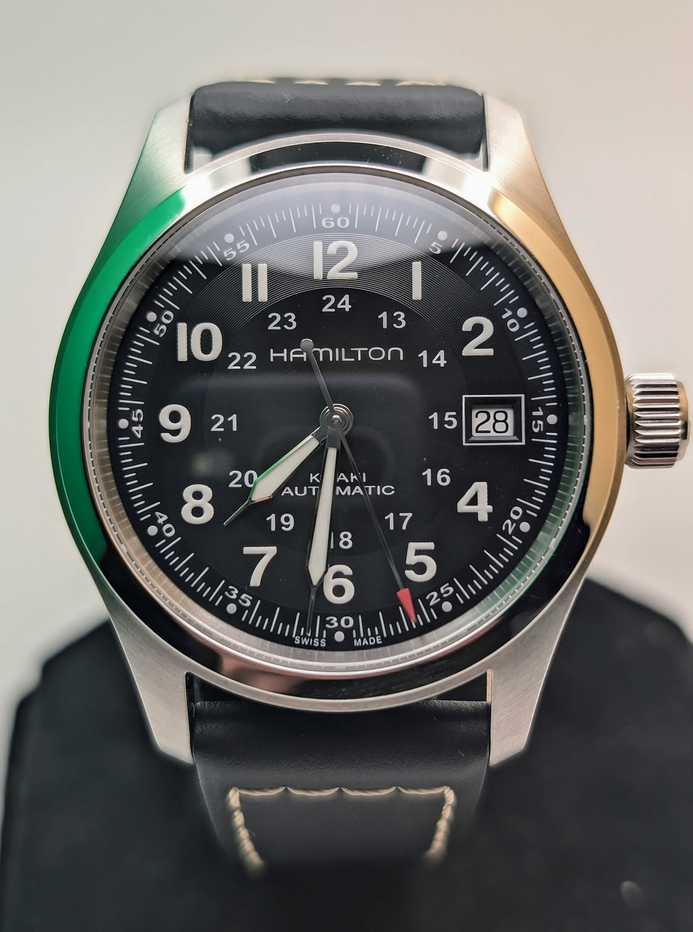 WTS: Hamilton Khaki Field Automatic 38mm LNIB with Leather Band ...
