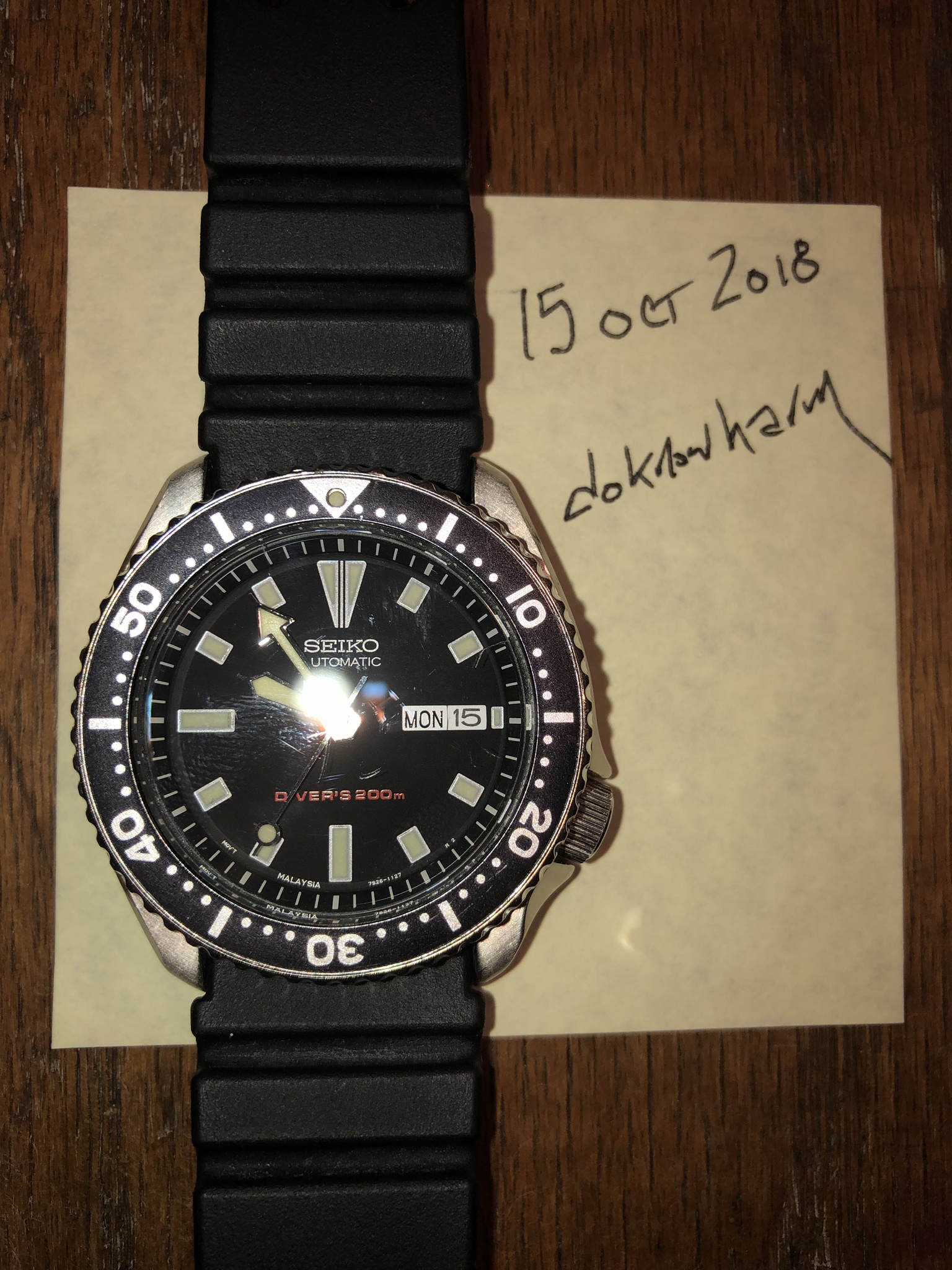 [WTS] Seiko SKX173 automatic diver | WatchCharts