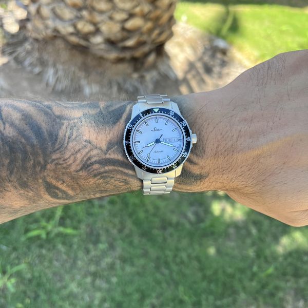 [WTS] Sinn 104 white dial with limited edition oem bead blasted finish ...