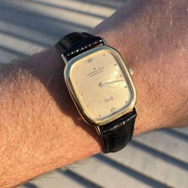 BEAUTIFUL Vintage Hamilton Masterpiece Menâ s Tank Watch | WatchCharts ...