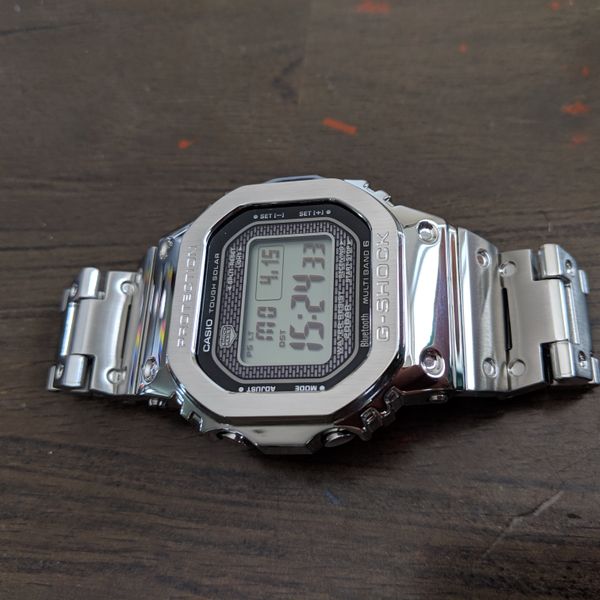FS: Casio G-Shock GMWB5000D-1 SS Full Metal Square | WatchCharts ...