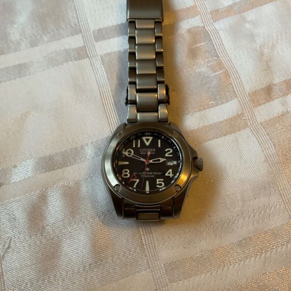 Citizen Promaster GMT Eco Drive Titanium Duratect Watch B876 ...