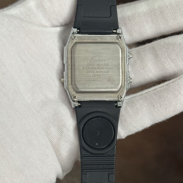 Vintage Casio AL-180 Batteryless Solar Digital Menâ s Watch ...
