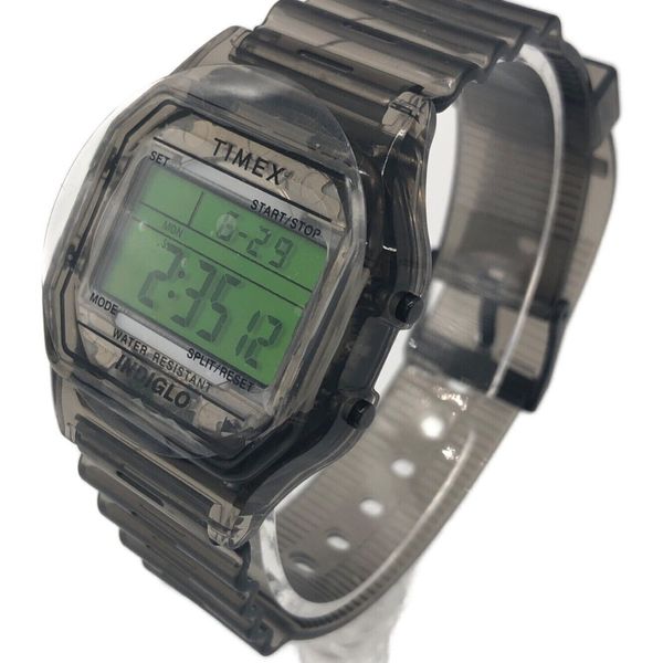 TIMEX BEAMS collaboration INDIGLO Classic Digital Black Clear Collection Limited | WatchCharts ...