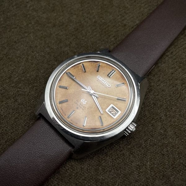 1969 Grand Seiko 61GS Dial Patina 6145-8000 Automatic Watch Hi-beat JDM ...