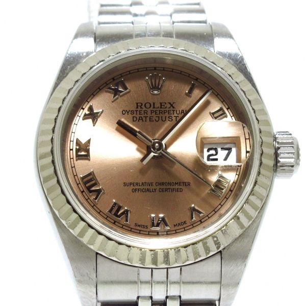 [New] [Used] ROLEX Datejust watch K18WG×SS/19 frames/Jubilee bracelet ...