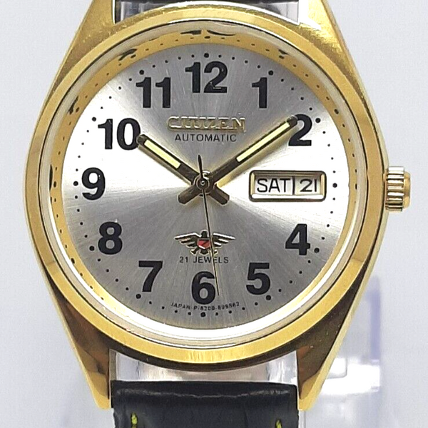Citizen 8200A 21 Jewels Automatic Wristwatch Japan Made For Men's Wear ...