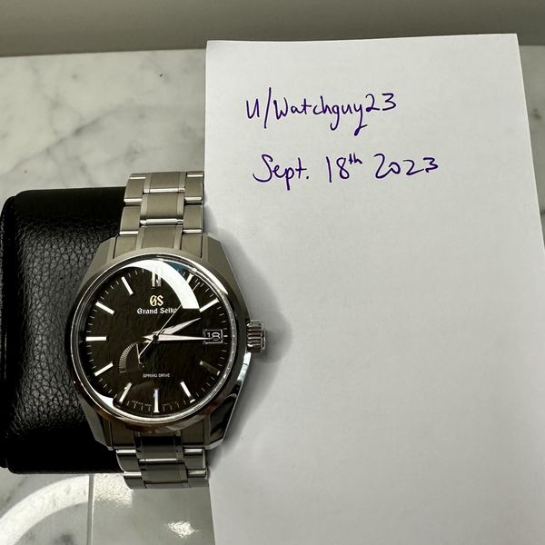 [WTS] (PRICE DROP) Grand Seiko Black Snowflake 1 of 38 ref. SBGA441 ...