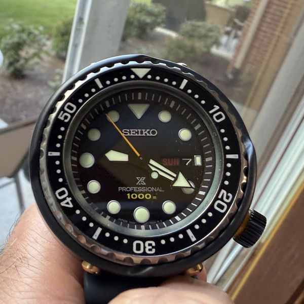 Seiko SBBN051 Darth Tuna-MINT-35th anniversary | WatchCharts Marketplace