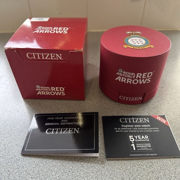 Citizen Red Arrows Watch | WatchCharts Marketplace