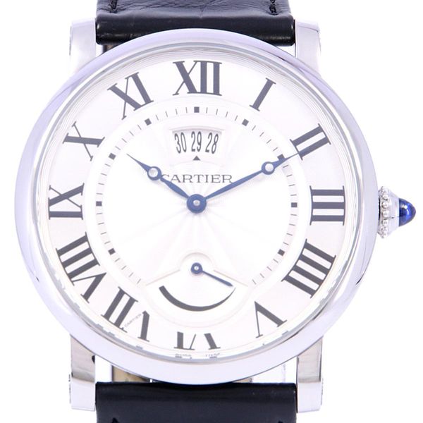 Cartier W1556369 Rotonde de Cartier power reserve manual winding [pre ...