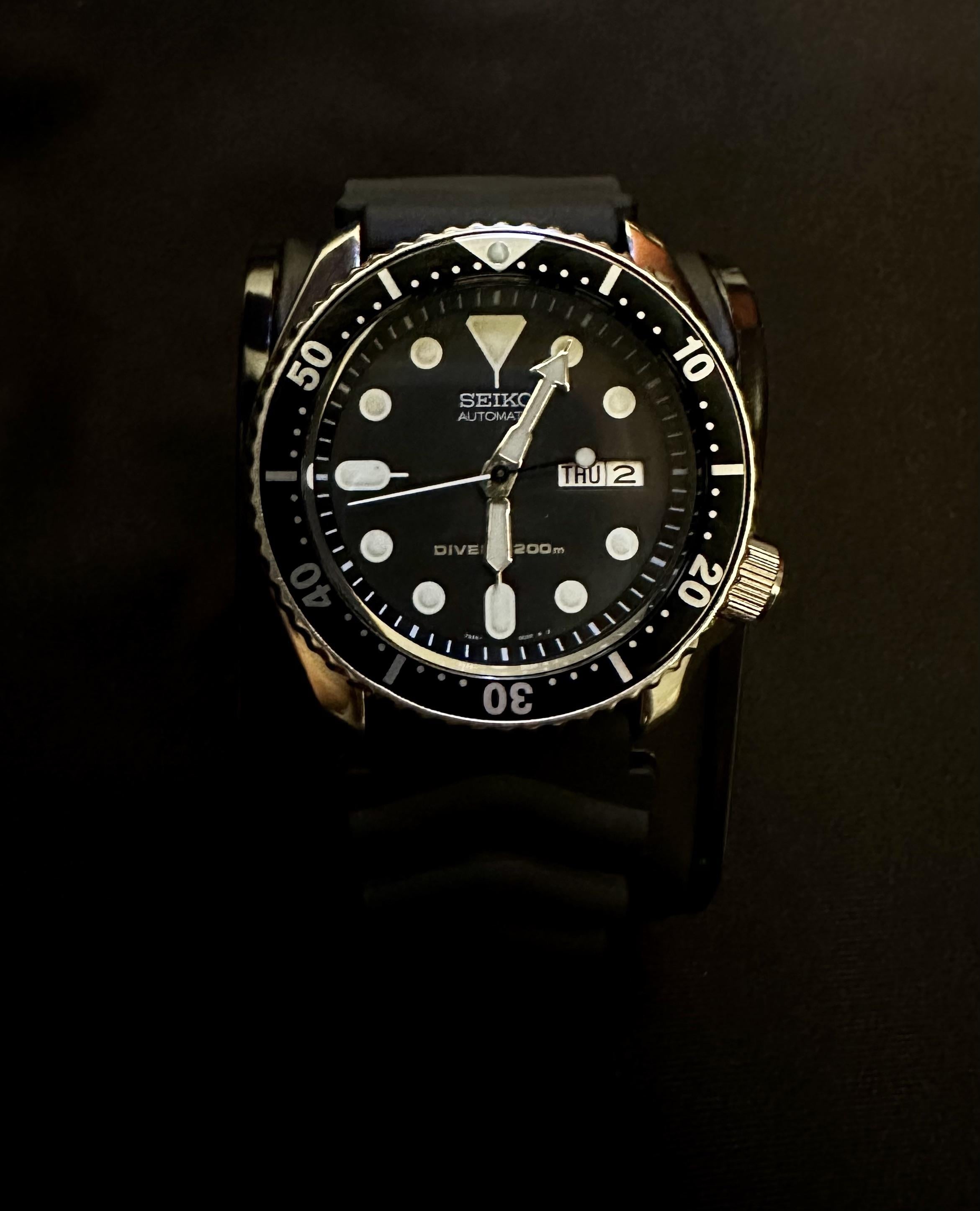 [WTS] Seiko SKX007K Original with Aged Dial | WatchCharts Marketplace