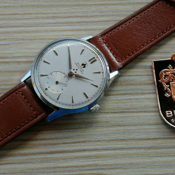 Buren Grand Prix Cal.463 Mens Watch - Vintage and Unused 1940/50s ...
