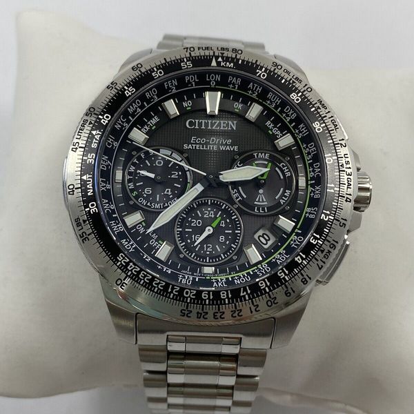 Citizen Eco-Drive Promaster Navihawk GPS Satellite Wave Men's Watch ...