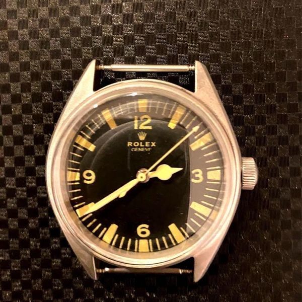 Rolex Military Vintage Automatic Watch w/NATO Strap From JAPAN ...