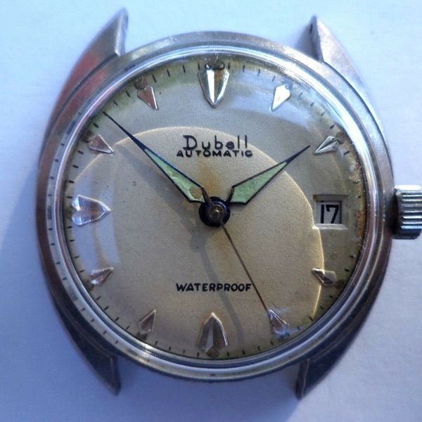 Hamilton Dubell Men's Automatic SS Watch 17 Jewels ETA 2452 Date ...